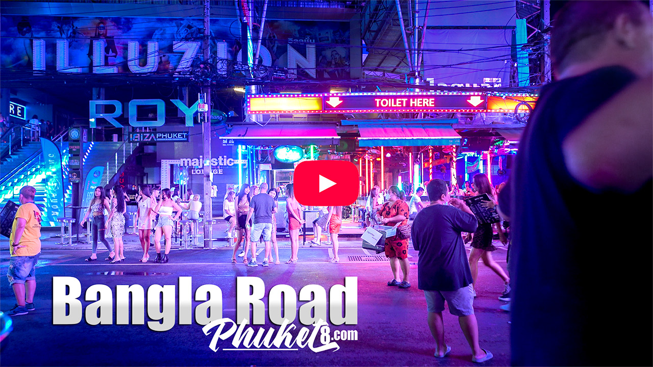 Bangla Road | Patong Beach | October 21 Phuket 4K | Thailand 2022